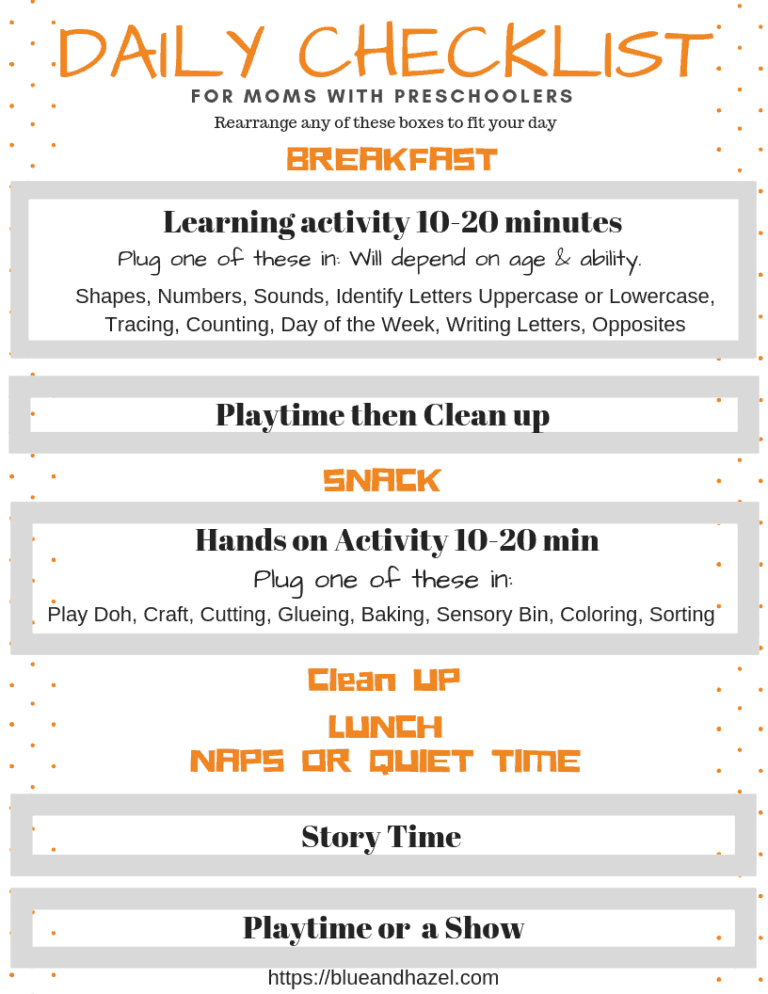 How To Homeschool Preschool: Getting Started - Blue and Hazel