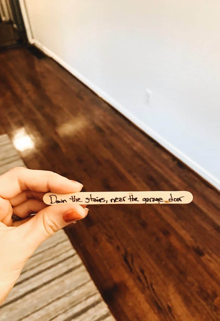 Treasure Hunt Preschool Activity For Teaching Prepositions - Blue and Hazel