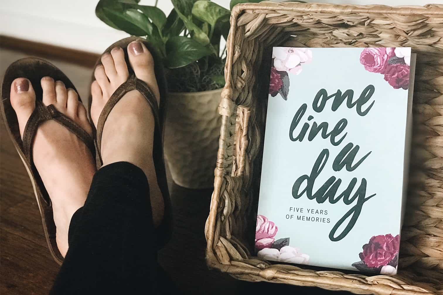 How To Start Journaling One Line A Day Journal For Busy Moms Blue