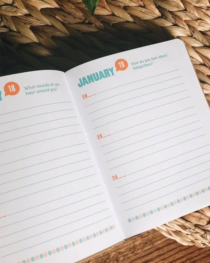 How to start journaling: One line a day journal for busy moms - Blue ...