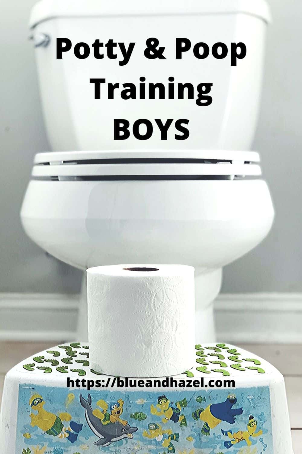 Potty Training Stubborn Boys Over Age 3 Who Won’t Poop - Blue and Hazel