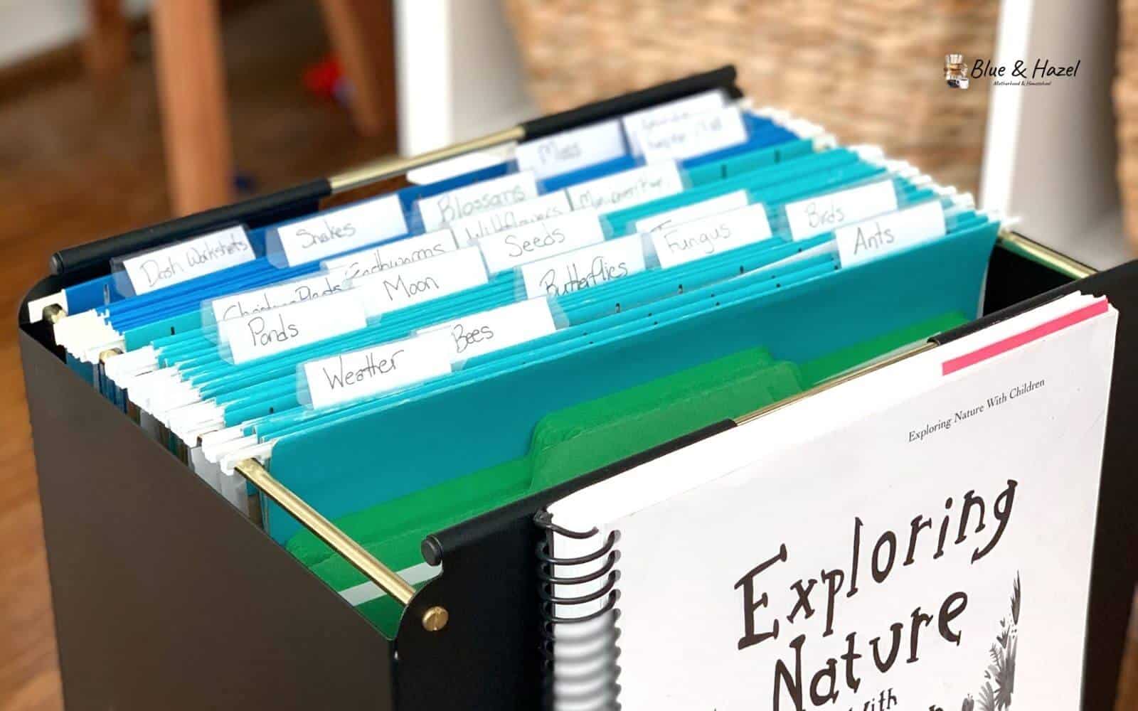 How To Organize All Your Nature Study Printables - Blue and Hazel