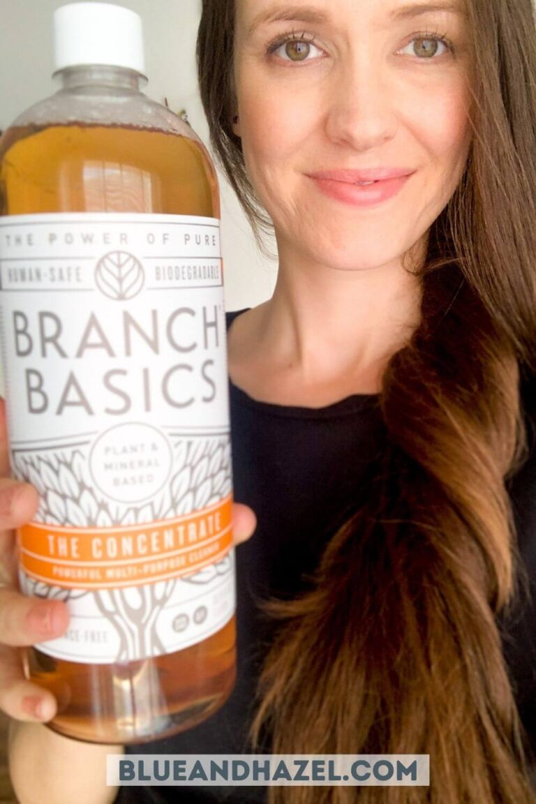 Branch Basics Review: How We Use It To Clean The Whole House - Blue and ...