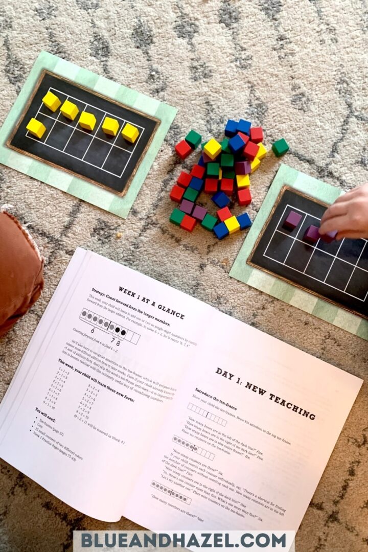 How To Memorize Addition Facts In 6 Weeks Without Flashcards - Blue and ...