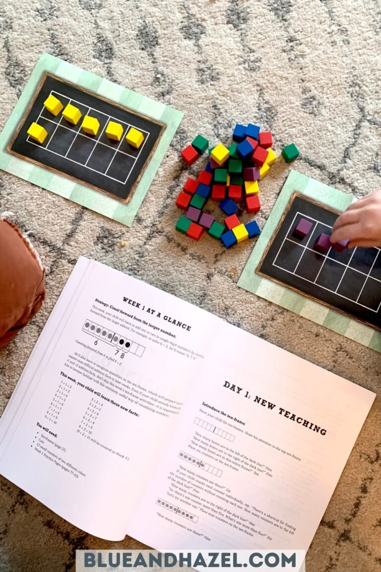 How To Memorize Addition Facts In 6 Weeks Without Flashcards - Blue and ...