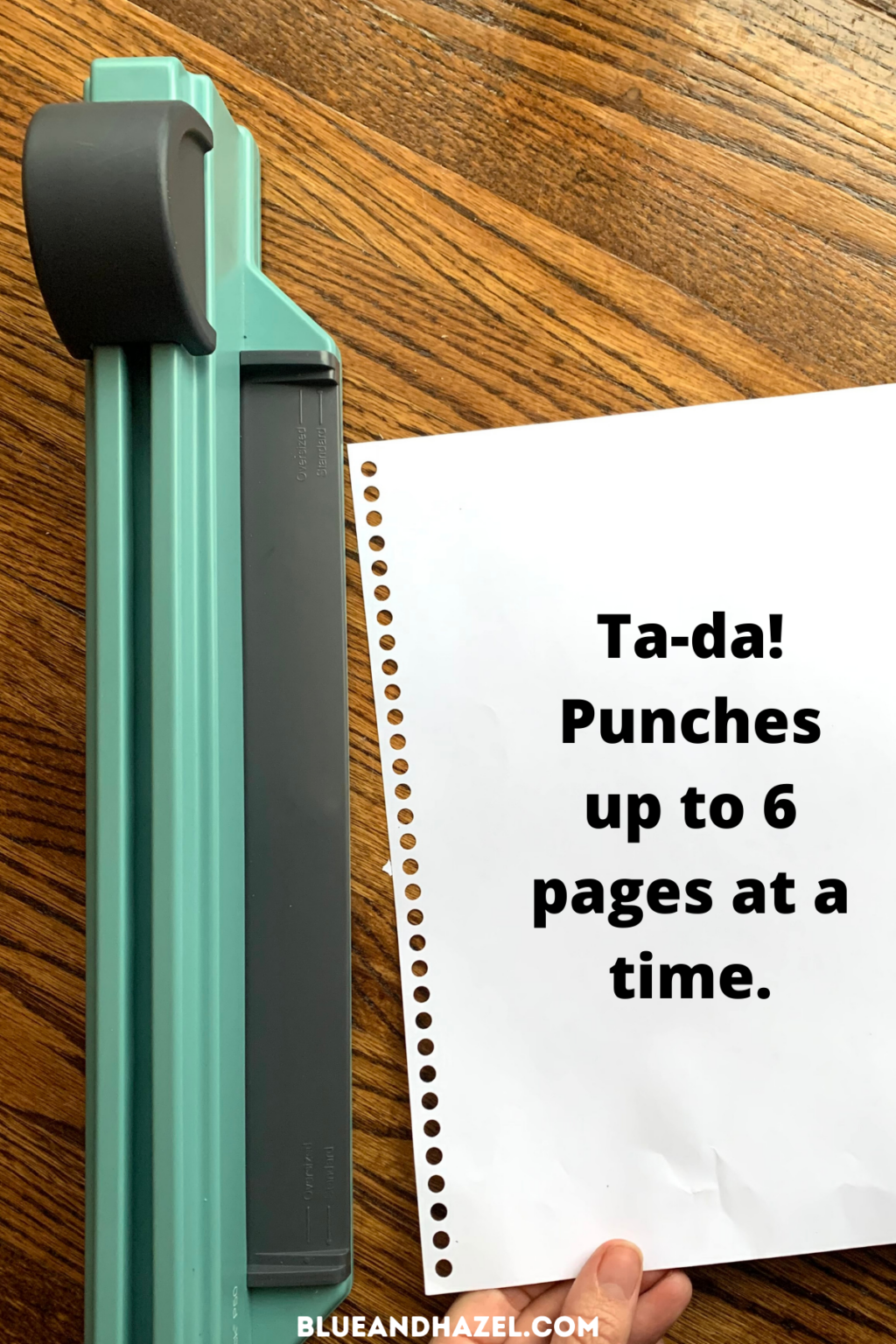 Easy Way To Bind Homeschool Curriculum With The ProClick - Blue and Hazel