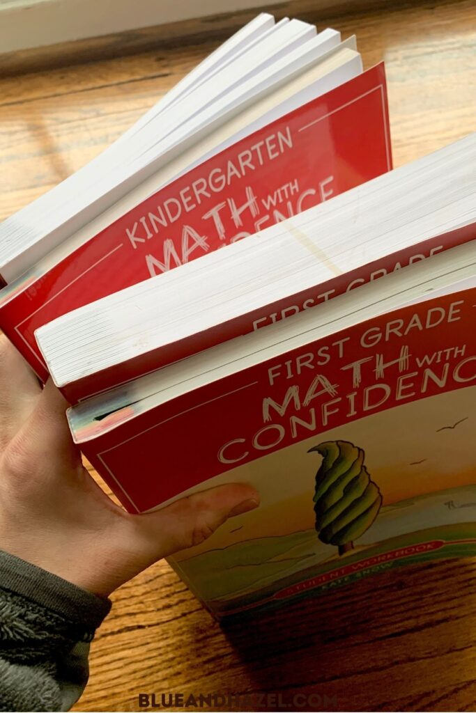 First Grade Math With Confidence Review - Blue and Hazel