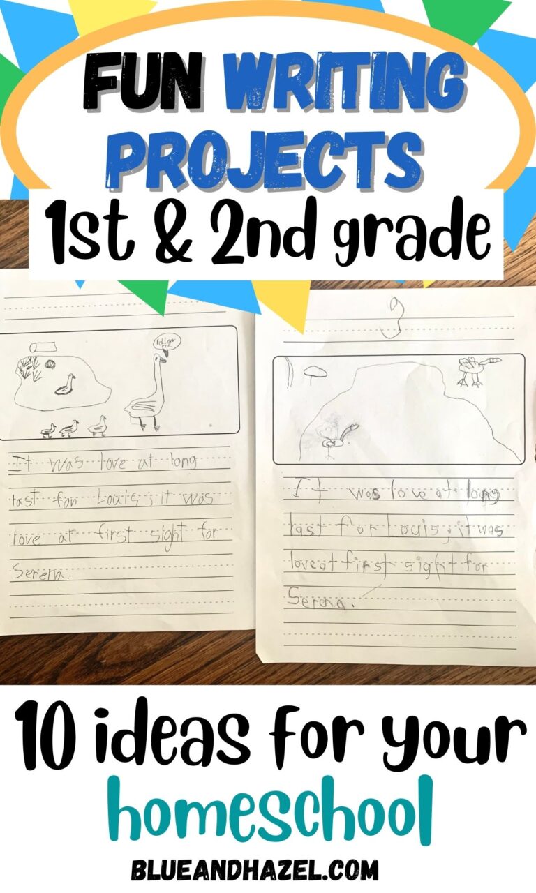 Creative Writing Ideas For 7 And 8 Year Olds - Blue and Hazel