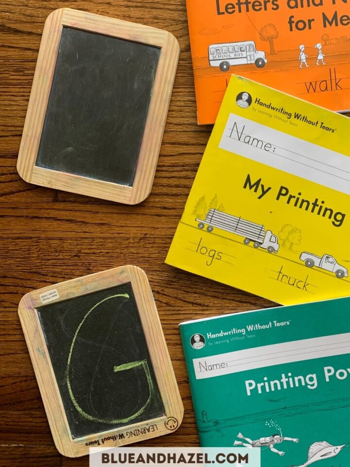 Handwriting Without Tears: Results After 1 Year - Blue and Hazel