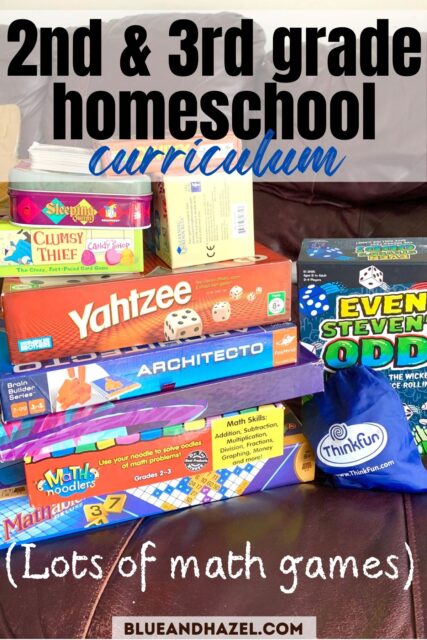 2nd & 3rd Grade Homeschool Curriculum Picks For 2022-2023 - Blue and Hazel