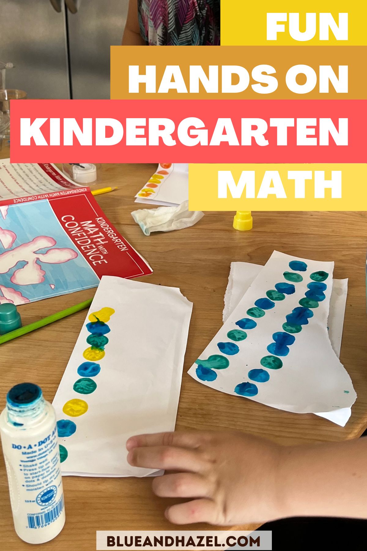 Kindergarten Math With Confidence Review - Blue and Hazel