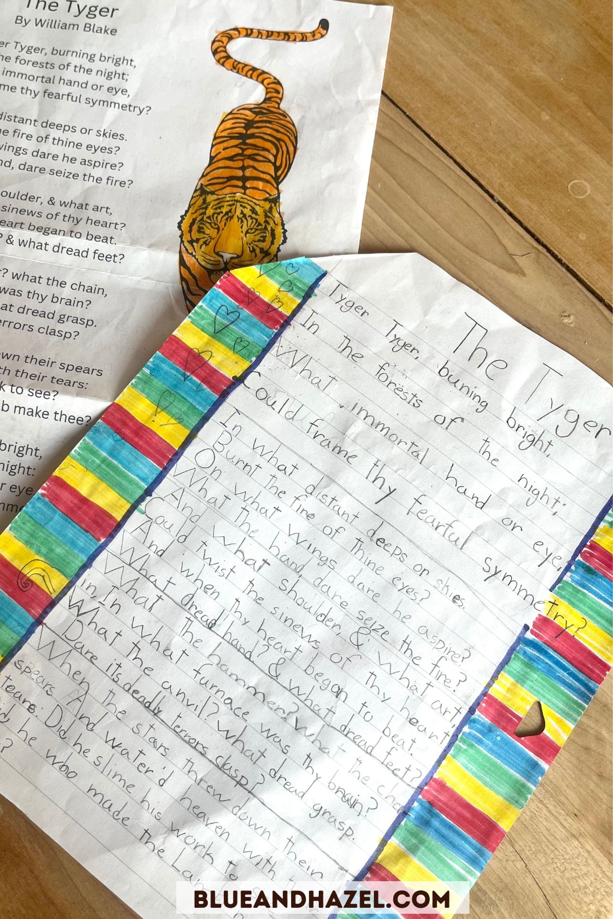 Copywork For Beginners In A Charlotte Mason Homeschool - Blue and Hazel