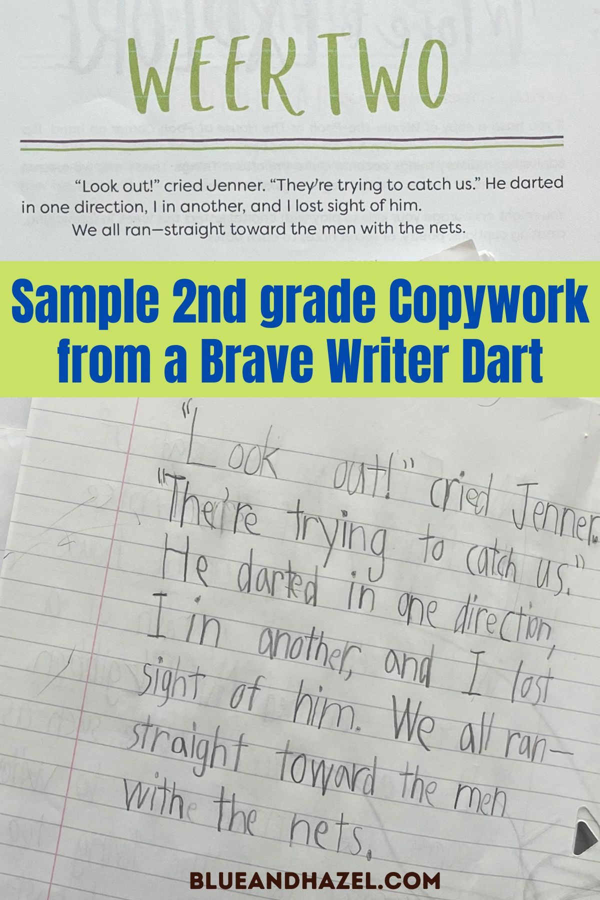 Copywork For Beginners In A Charlotte Mason Homeschool - Blue and Hazel